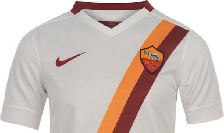 Roma, Ecco le foto della seconda maglia