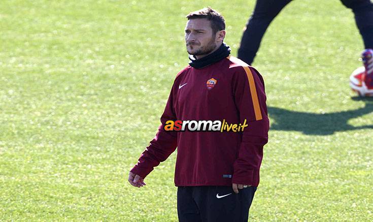AS ROMA Allenamento all'Olimpico per i giallorossi